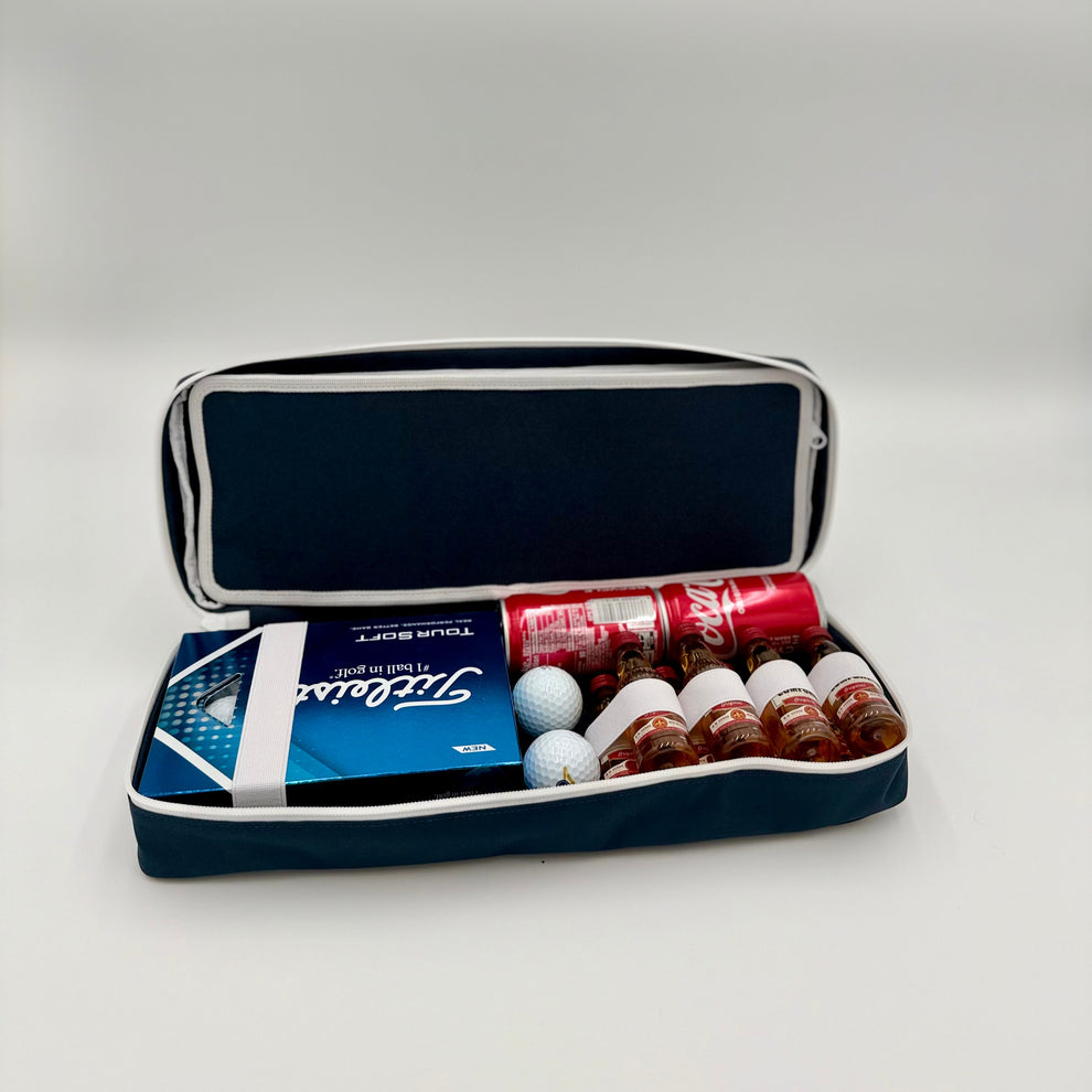 The Merrymaker Golf Bag Organizer - Lightweight Golf Accessories Pouch ...
