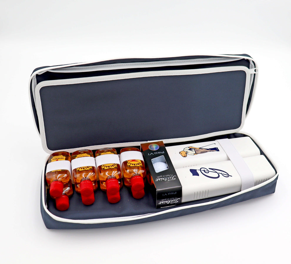 The Merrymaker Golf Bag Organizer - Lightweight Golf Accessories Pouch ...
